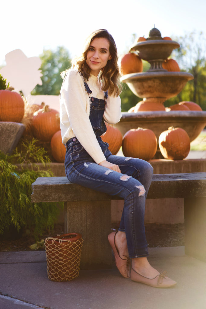 3 Ways To Wear Overalls This Fall - The Dark Plum